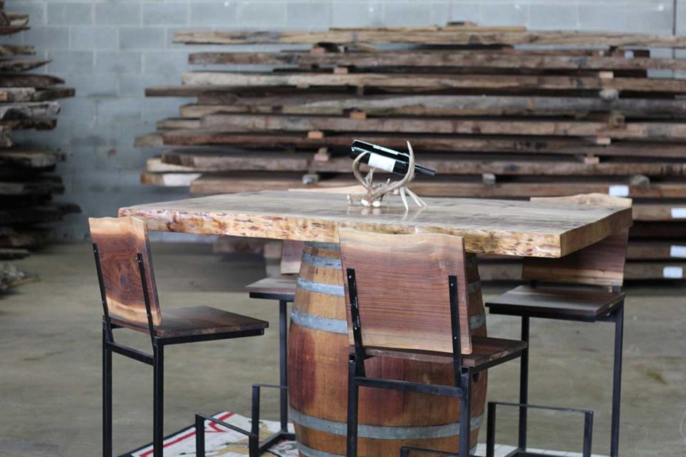 Custom table base options – Redwood Burl Inc.