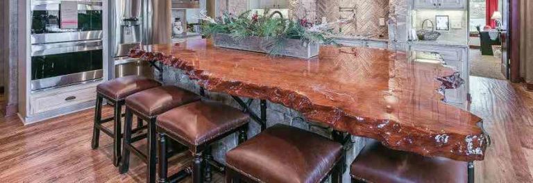 Rustic Kitchen Countertops – Redwood Burl Inc.